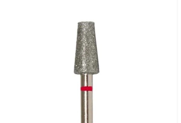 fresa shallow diamantada conica medium AZUL - Nailsroommg