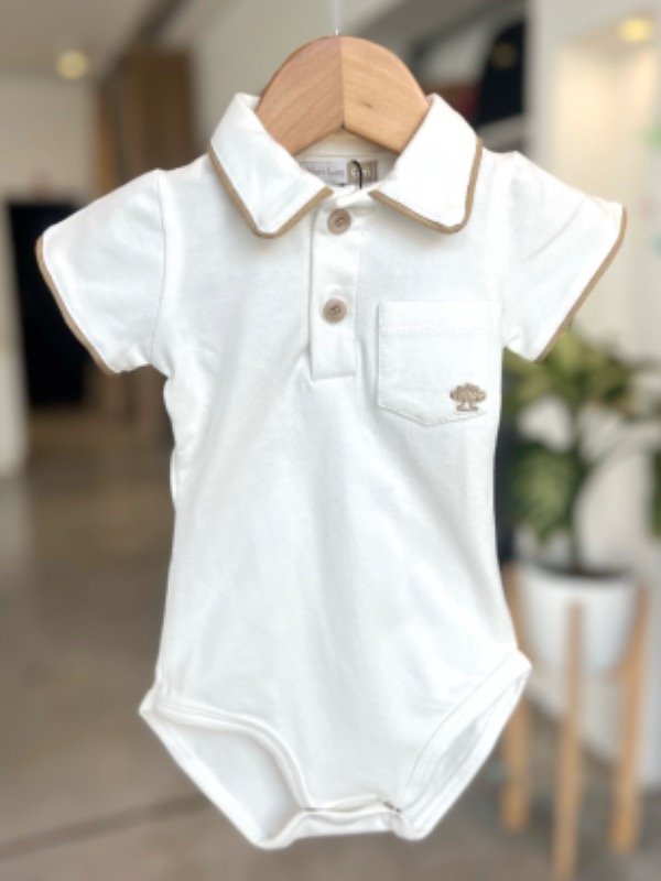 Body Chomba con Bies Tostado - Monluq CBA