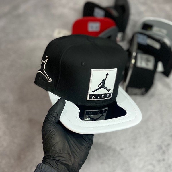Nike Jumpman charol - Jordan TopQ blackandWhite - AncapStore