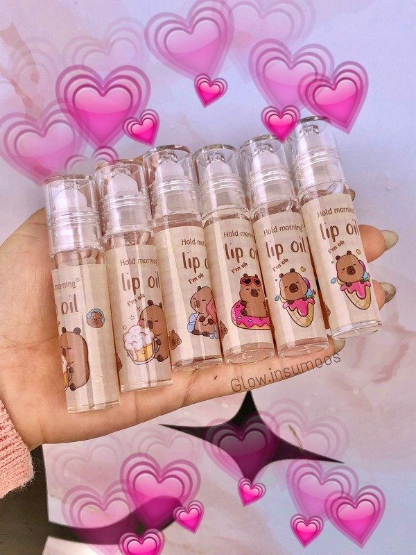 Lip Oil transparente Capybara - Glow-insumoos2023