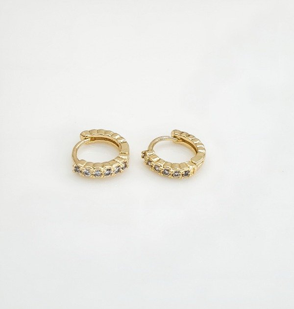 Argollitas Medianas Lux en Acero Gold - Essyca Shop Argentina