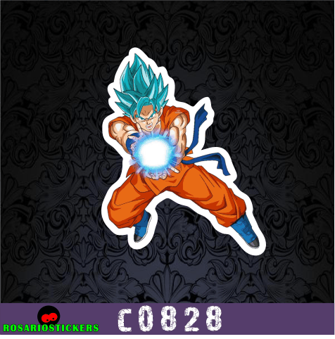 C0828 - Goku Dragon Ball - RosarioStickers