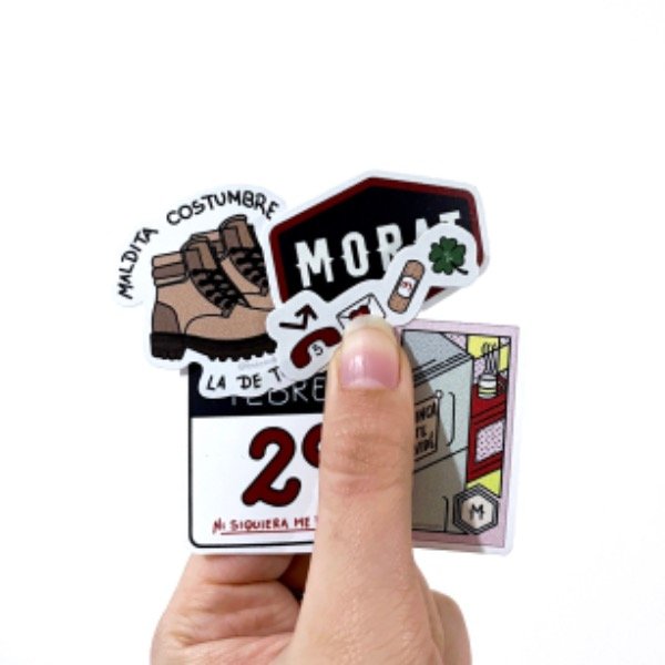 Pack MORAT #2 x5 stickers - Morat - Bohemian Stickers