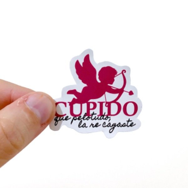 CUPIDO #2 - Sticker individual Tini - Bohemian Stickers