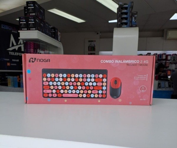 Combo Inalámbrico 2.4G Teclado + Mouse Noga S5700 - MW Telefonía Móvil
