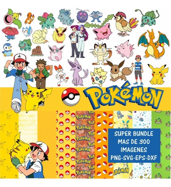 Clip art Pokemón - Recursos y Talleres