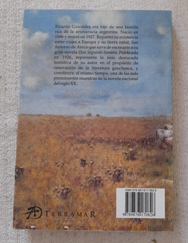Don Segundo Sombra - Ricardo Guiraldes - Terramar Ediciones - Libros Usados Tandil