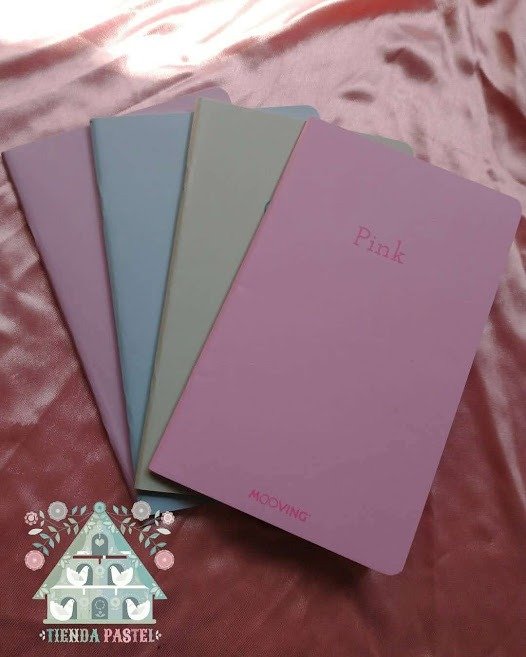 Libreta colores - Tienda Pastel