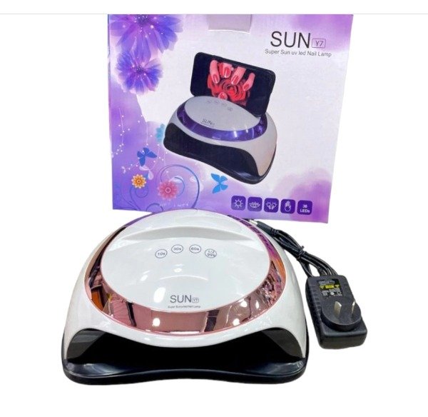 Cabina UV/LED Sun Y7 168w - Cherry Insumos