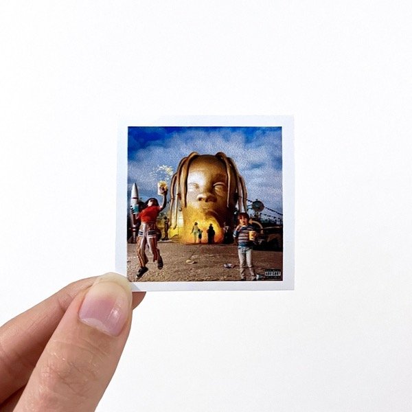 ASTROWORLD - Sticker individual Travis Scott - Bohemian Stickers