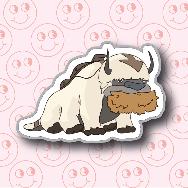 Appa comiendo - Tienda de Stickers