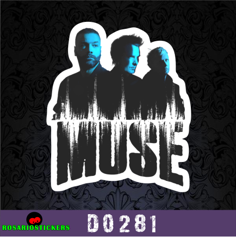 D0281 - Muse siluetas - RosarioStickers