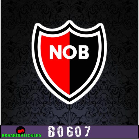 B0607 - Escudo de NOB Newells - RosarioStickers