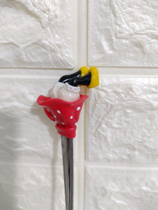 Cuchara Minnie pollera y enagua Disney cerámica baño vidrio líquido ...
