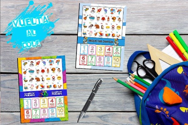 PACK VUELTA AL COLE - Abigail Imprimibles