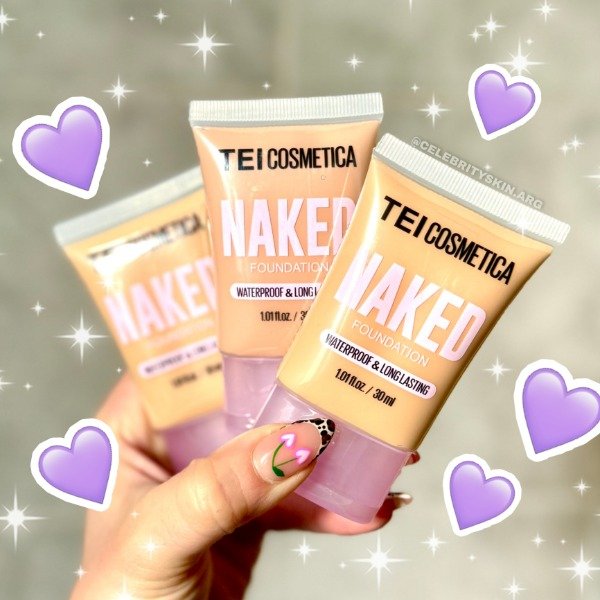 BASE NAKED WATERPROOF TEI X 3 UNIDADES - CelebritySkin Mayorista