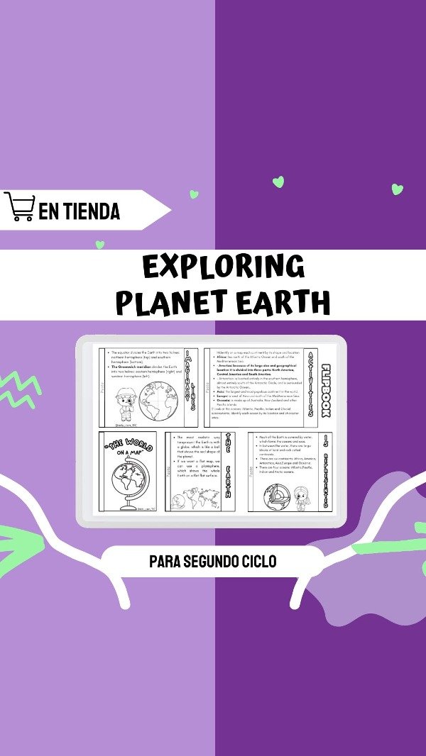 Exploring planet earth- VERSIÓN EN INGLÉS - Edu con TIC