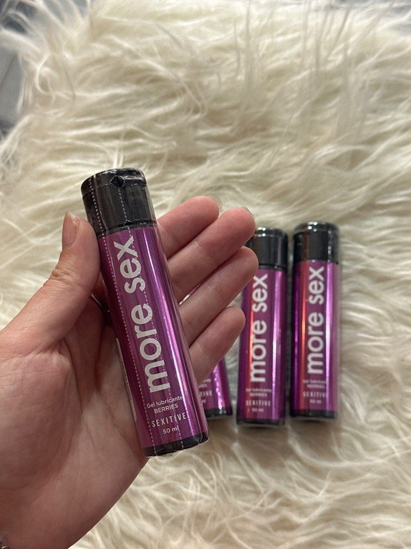 Gel lubricante MORE SEX cereza - Mimi Lenceria