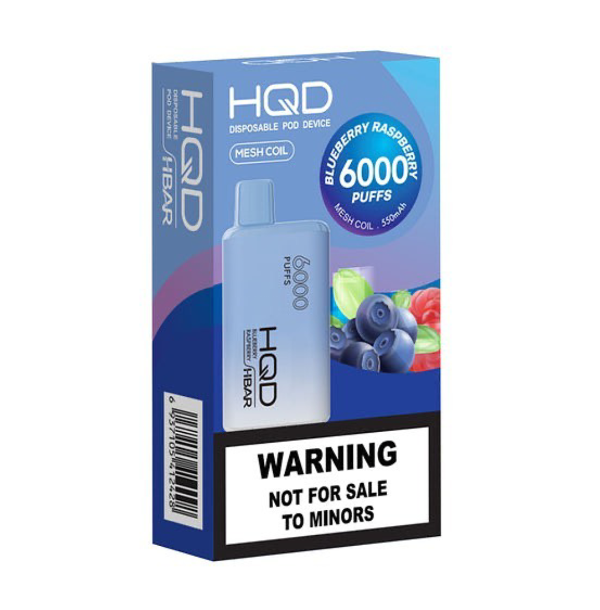Hqd 6000 puffs descartables hbar mesh coils - Vapordevoto
