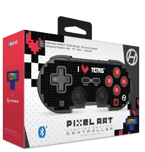 Joystick pixel Art Controller Tetris - Club 64 Store