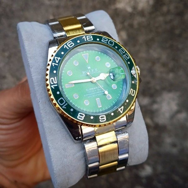 Reloj RLX SUBMARINER (combinado/verde) - TomyRelojes
