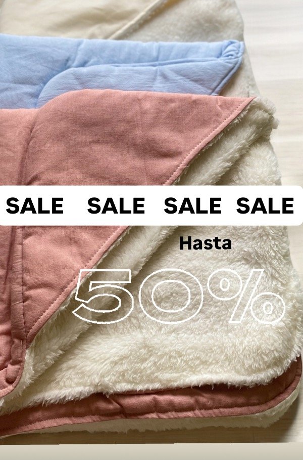 Manta Teddy Tusor - Alma Bebé Tienda