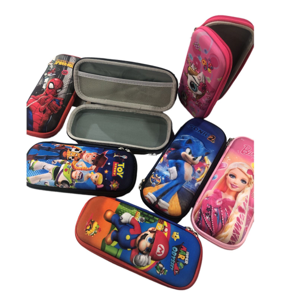 CARTUCHERA PERSONAJES - Cositas Carola Mayorista