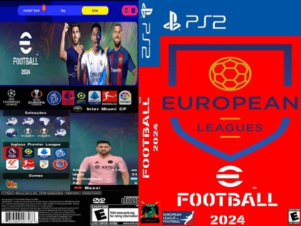 eFOOTBALL 2024 PS2 EUROPEAN LEAGUES - LibrexPlay2