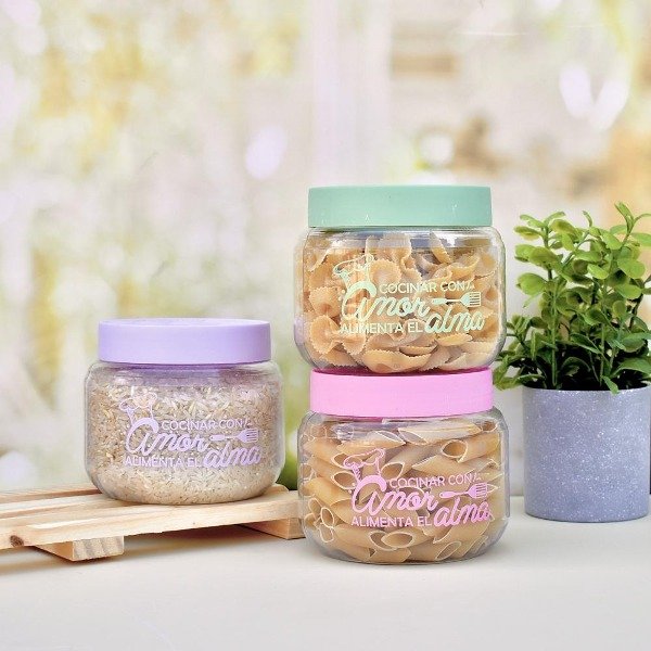 CONTENEDOR CIRCULAR BAJO 750 CC SUMIL - Celébrate