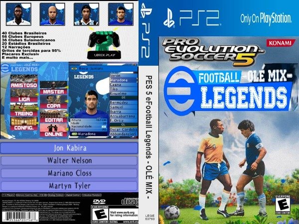 eFOTBALL LEGENDS OLE MIX 2023 - LibrexPlay2