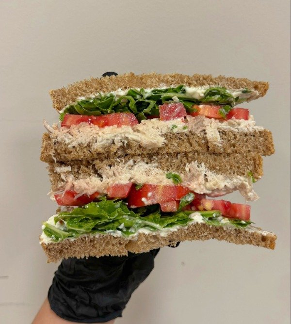 Sandwich integral de pollo - Deliciouslife