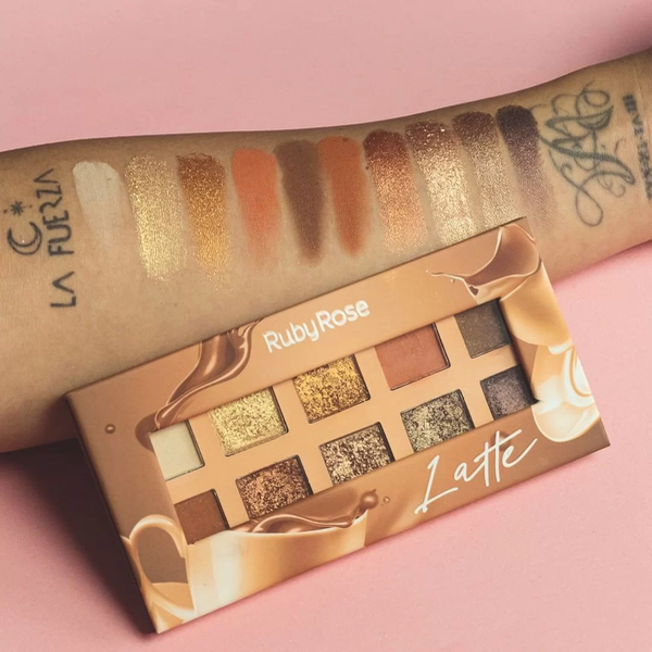 Paleta Latte Ruby Rose - Maquillaje El Roperito