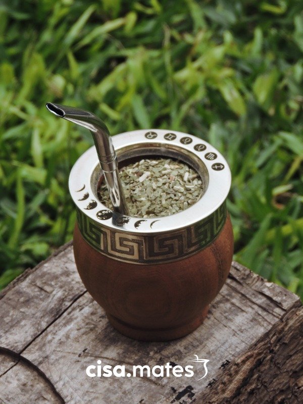 MATE IMPERIAL DE ALGARROBO PERSONALIZADO - Cisa Mates