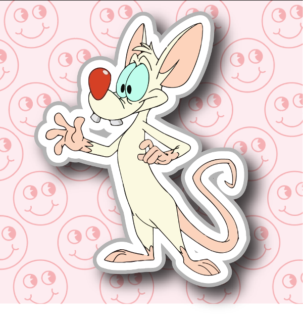 Pinky - Tienda de Stickers