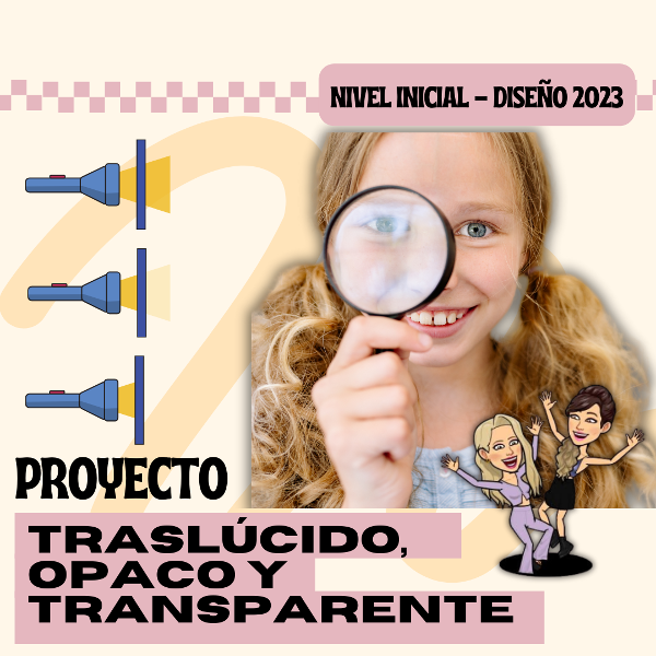 PROYECTO: TRASLÚCIDO, OPACO Y TRANSPARENTE. NIVEL INICIAL - Andamos Creando