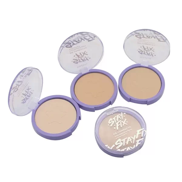 polvo compacto stay fix ruby rose - evaluna