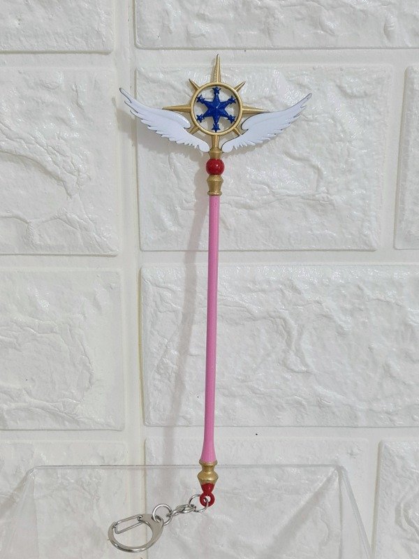 Llavero baculo Sakura Card captor 17 cm - Otaku Cine y Animé