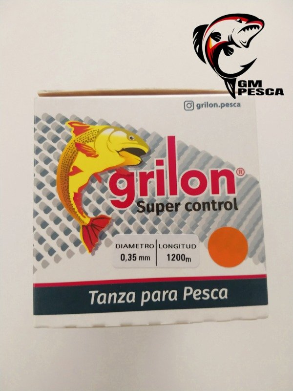 Nylon Grilon súper control 0,35 mm x 100 metros (Naranja) - GMPesca