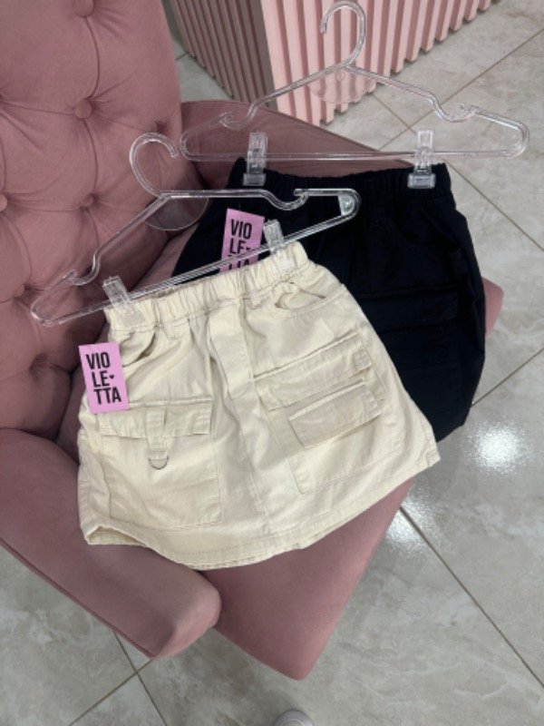 Pollera cargo // a elástico en la citura - Violettaind