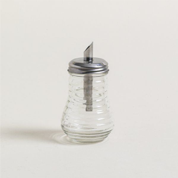 Azucarera Vidrio Metal Dosificador Rosca - Tienda Consaco