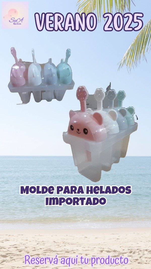 Molde para Helado Importado - Bazar On Line SyA