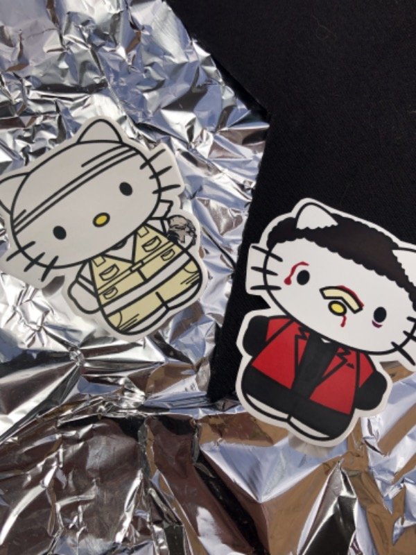 Sticker Kitty The Weeknd - Bright Accesorios