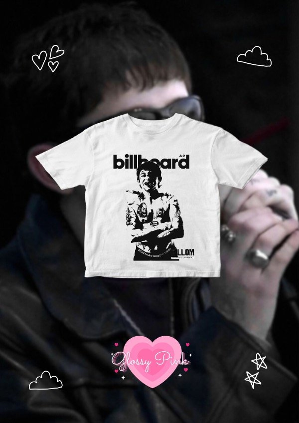 Baby Tee Dillom Billboard - DTF - Glossypinkar