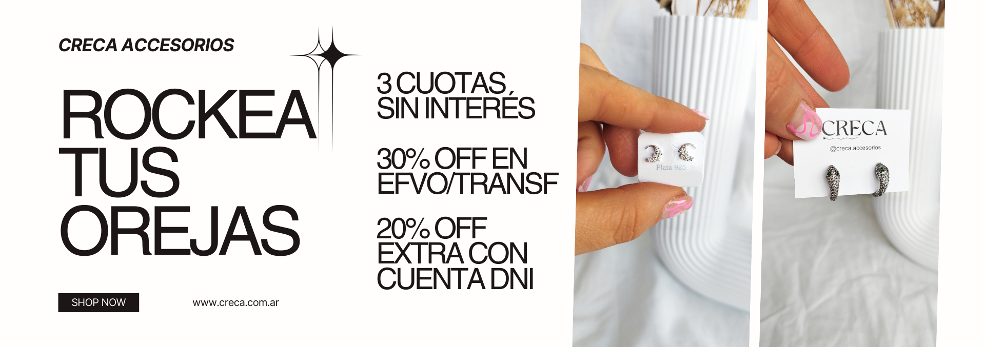 Tienda online de CRECA Accesorios