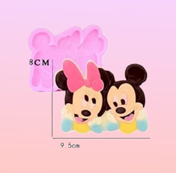 Molde Mickey y Minnie - Las Duyas Showrrom