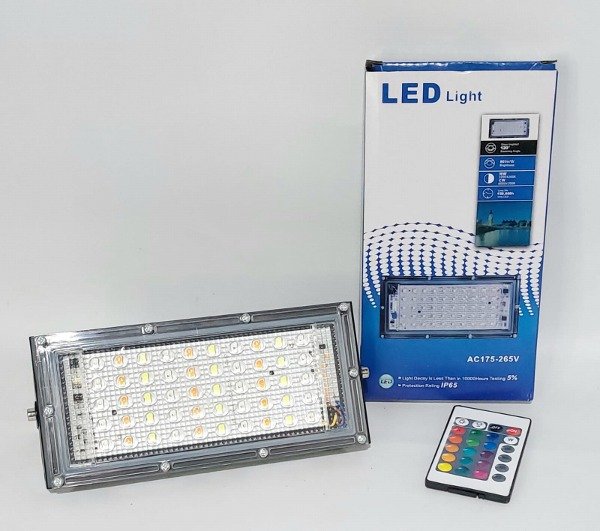 REFLECTOR LED RGB 50W - ELECTRO ROSARIO