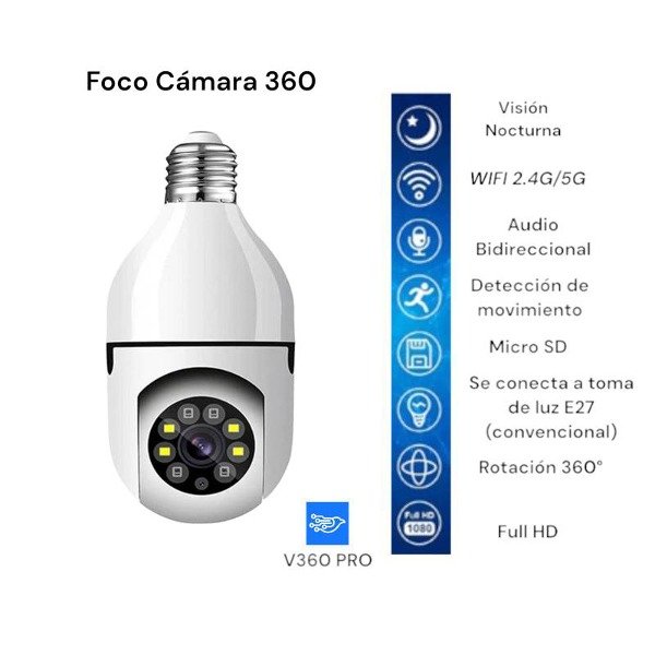 CÁMARA WIFI DE VIGILANCIA - Coco Cases