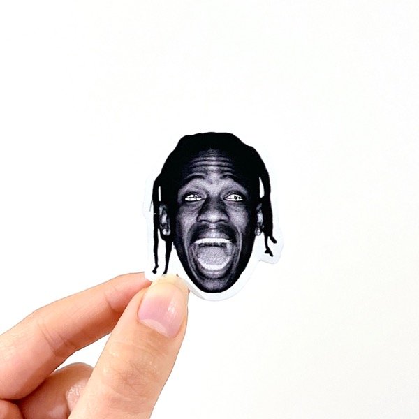 TRAVIS - Sticker individual Travis Scott - Bohemian Stickers