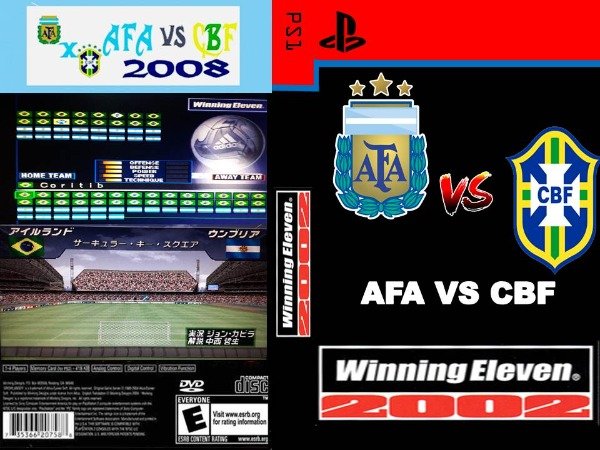 WINNING ELEVEN 2002 AFA vs CBF 2008 PSX - LibrexPlay2
