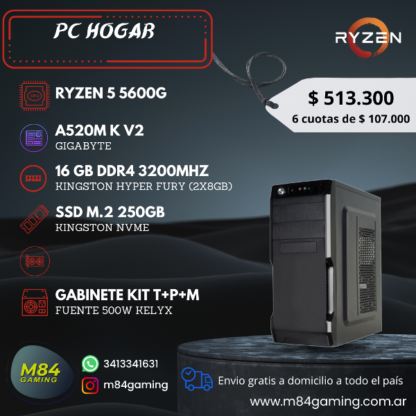 PC HOGAR - M84Gaming